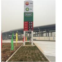 China Ultra Thin 25mm Cabinet LED Gas Price Changer with IP65 Waterproof Rating and 8.889/10 Display Format for sale