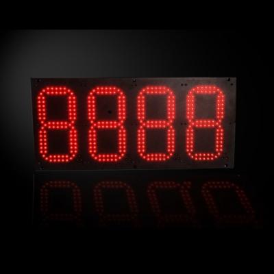 China 6-Inch Outdoor LED Gas Price Changer with Remote Control - IP65 Rated, DC24V, 25mm Thickness for sale
