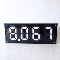 China IP65 Gas Station Digital Price Signs LED Board with 180-280mm Digit Height and Magnetic Adjustment for sale