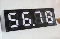 China Energy Saving Gas Station Digital Price Display Panel - 180mm to 280mm Digit Height with Magnetic Adjustment for sale