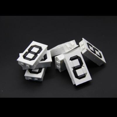 China RT35 Outdoor Heat Resistant Manual Flip Digital Price Sign 48×26×10mm with 35mm Digits for sale