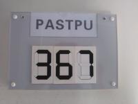 China RT35 35mm Seven-Segment Digital Display Board - 48×26×10mm Manual Store Sign for Opening Hours & Pricing for sale