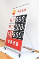 China Gas Station Digital Price Signs Magnetic Flip 7 Segment Board - 180mm to 280mm Digit Height, IP65 Waterproof for sale
