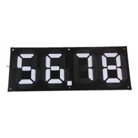 China IP65 LED Digital Price Display Board for Gas Stations - 180mm to 280mm Digit Height with Magnetic Flip Technology for sale