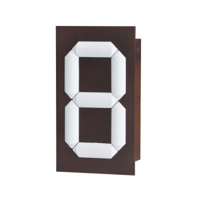 China RS75 Seven Segment Flip Digital Display Module 95×55×18mm with 75mm Digit Height for Price Signs for sale