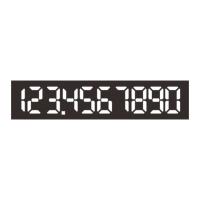 China Magnetic Flip Digital Gas Price Sign 850×325mm Panel with 4-Year Warranty and Seven Segment Display Technology for sale