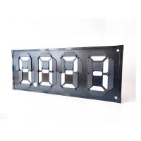 China Magnetic Flip Digital Gas Price Sign 850×325mm Panel with 4-Year Warranty and Seven Segment Display Technology for sale