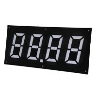 China 850x350mm Gas Station Magnetic Flip Digital Price Sign with 10mm Aluminum Panel and 4-Year Warranty for sale