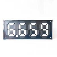 China Outdoor Gas Station Price Display Sign - 1100×440mm Aluminum Panel with 6-Year Warranty and Magnetic Flip Digits for sale