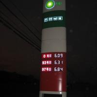 China Outdoor Gas Station Price Display Sign - 1100×440mm Aluminum Panel with 6-Year Warranty and Magnetic Flip Digits for sale