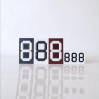 China ODM 7-Segment Digital Display Numbers 75mm & 35mm Height for Gas Price Signs and Sports Scoring for sale