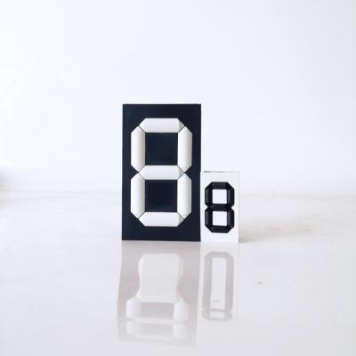 China ASA Plastic Digital Display Module with Manual Turnover - 75mm/35mm Digit Height for Warehouse & Time Tracking for sale