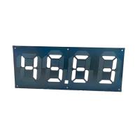 China 10 Inch Magnetic Flip Digital Gas Price Sign - 850x410mm Panel, 4 Year Warranty for Outdoor Gas Stations for sale