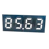 China 10 Inch Magnetic Flip Digital Gas Price Sign - 850x410mm Panel, 4 Year Warranty for Outdoor Gas Stations for sale