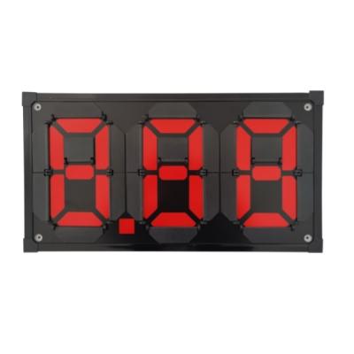 China Magnetic Gas Station Price Flip Signs - 180mm to 280mm Digit Height, Reflective Aluminum Display Boards with 3-Year Warranty for sale