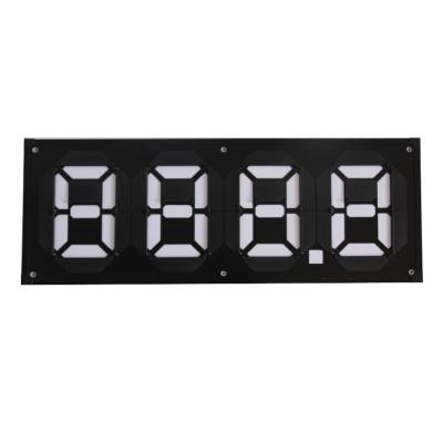 China 860×350×10mm Magnetic Fuel Station Sign Board with 530×280mm Panel and 3-Year Warranty for Gas Station Price Display for sale