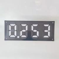 China 5 Character Gas Station Fuel Price Board - 180mm to 280mm Digit Height, Reflective or Translucent Type with 3 Year Warranty for sale