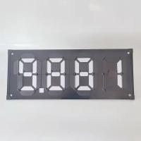 China 5 Character Gas Station Fuel Price Board - 180mm to 280mm Digit Height, Reflective or Translucent Type with 3 Year Warranty for sale