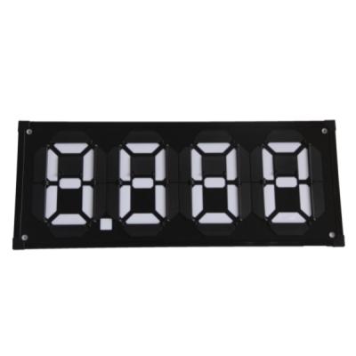 China Magnetic Flip Digital Price Display Board 1070x410mm with 180-280mm Digit Height for Gas Stations for sale
