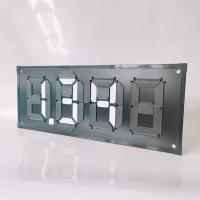 China Magnetic Flip Digital Price Display Board 1070x410mm with 180-280mm Digit Height for Gas Stations for sale