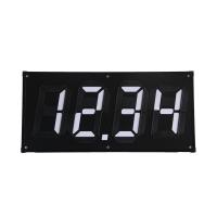 China Magnetic Flip Digital Price Sign 180-280mm Digit Height IP65 Waterproof Gas Station LED Board for sale