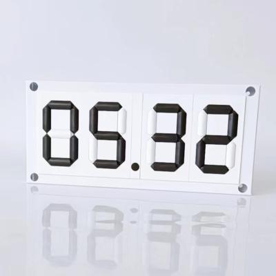 China Combination Digital 7 Segment Display Panel 260×120×17mm with 75mm Digit Height for Price and Information Display for sale