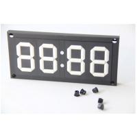 China Hand-Dialed Digital Price Sign 280×120mm with 75mm Digits for Supermarket Fruit Vegetable Displays for sale