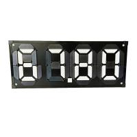 China Waterproof Digital 7-Segment Display Board 180-280mm Height IP65 Rating for Gas Price Signage for sale