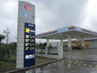 China Waterproof Digital 7-Segment Display Board 180-280mm Height IP65 Rating for Gas Price Signage for sale