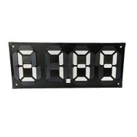 China 7 Segment LED Digital Gas Price Sign Board 180mm to 280mm Digit Height IP65 Waterproof for sale