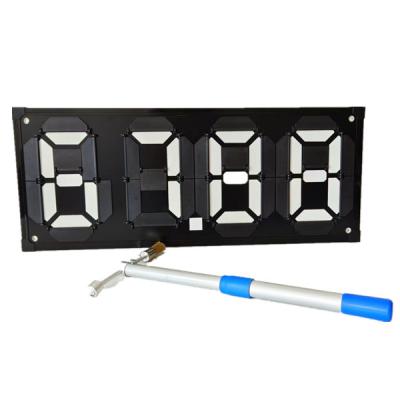 China Reflective 8.888 Digital 7-Segment Display Price Board for Gas Stations - 180mm to 280mm Digit Height Options for sale