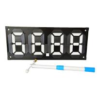 China Outdoor 7-Segment Oil Digital Price Display Signs 180-280mm for Gas Stations for sale