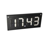China Restaurant Opening Hours Signage 560×120mm with 75mm Digits - Outdoor Digital Time Display Board for Shopping Malls for sale