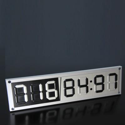 China Restaurant Opening Hours Signage 560×120mm with 75mm Digits - Outdoor Digital Time Display Board for Shopping Malls for sale