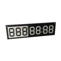 China 3-Inch Outdoor Heat Resistant Hand Flip Scoreboard - 75mm Digits, 550×120×17mm Size, 6-Year Warranty for sale