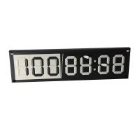 China 3-Inch Outdoor Heat Resistant Hand Flip Scoreboard - 75mm Digits, 550×120×17mm Size, 6-Year Warranty for sale