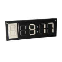 China 3-Inch Outdoor Heat Resistant Hand Flip Scoreboard - 75mm Digits, 550×120×17mm Size, 6-Year Warranty for sale