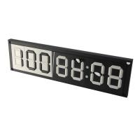 China 8888 Black on White Digital Timer Display - 75mm Digits, 500×120×17mm Size for Warehouse Quantity Counting for sale