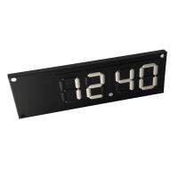 China 520×120mm Transcoded Digital Board with 75mm Numbers - Manual Adjustment Safety Sign for Banking Applications for sale