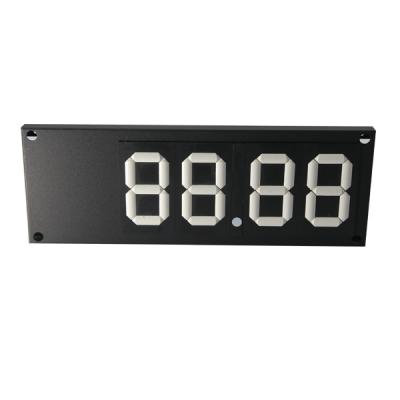 China 520×120mm Transcoded Digital Board with 75mm Numbers - Manual Adjustment Safety Sign for Banking Applications for sale