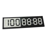 China 540x120mm Hand-Flip Digital Sign with 75mm White Letters on Coffee Background - Waterproof Number Plate Display for sale