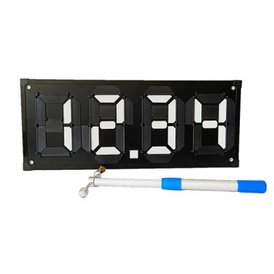 China Magnetic Flip 7-Segment Digital Display Board for Gas Stations - 180mm to 280mm Digit Height with 3-Year Warranty for sale