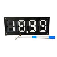 China Waterproof IP65 Gas Station 7 Segment Display Board with 180-280mm Digit Height and Magnetic Flip Technology for sale