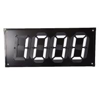 China Reflective 7-Segment Digital Message Display Board with 180-280mm Digit Height and IP65 Waterproof Rating for sale