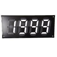 China Gas Station Digital Price Display Board - Magnetic Flip Technology with 180-280mm Digit Height & IP65 Waterproof Rating for sale