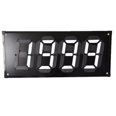 China Gas Station Digital Price Display Board - Magnetic Flip Technology with 180-280mm Digit Height & IP65 Waterproof Rating for sale