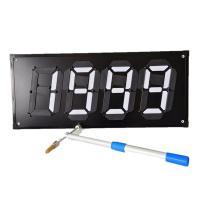 China Service Station Gas Price Display Board with 180-280mm Digit Height and Magnetic Flip Technology for sale