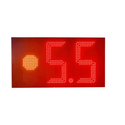 China IP65 Waterproof LED Gas Price Display Sign - 25mm Thick, DC24V, 5000CD/㎡ Brightness for Petrol Stations for sale