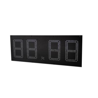 China 8.88 Gas Station LED Price Display IP65 Waterproof 25mm Thick DC24V Remote Control Digital Sign for sale