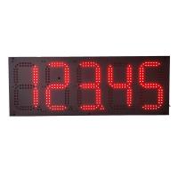 China Gas Station LED Price Display 4 Digit 7 Segment - IP65 Waterproof, DC24V, 25mm Thickness with Remote Control for sale